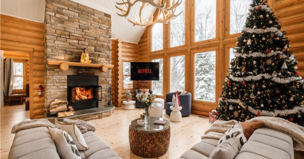 Chalet à louer à Mille-Isles, Laurentides | Chalet Golden Bear Spa (Lac ...